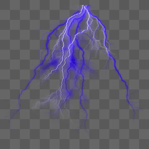 手绘闪电元素素材下载-正版素材401522166-摄图网