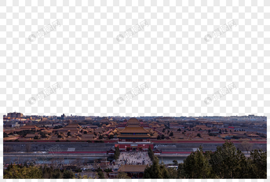 故宫博物院全景元素素材下载-正版素材401511263-摄图网
