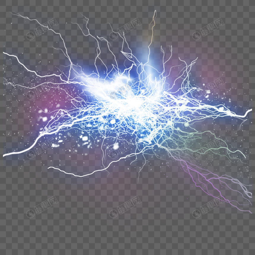闪电元素素材下载-正版素材401522136-摄图网