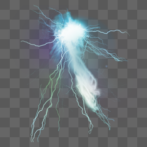 手绘闪电元素素材下载-正版素材401522166-摄图网