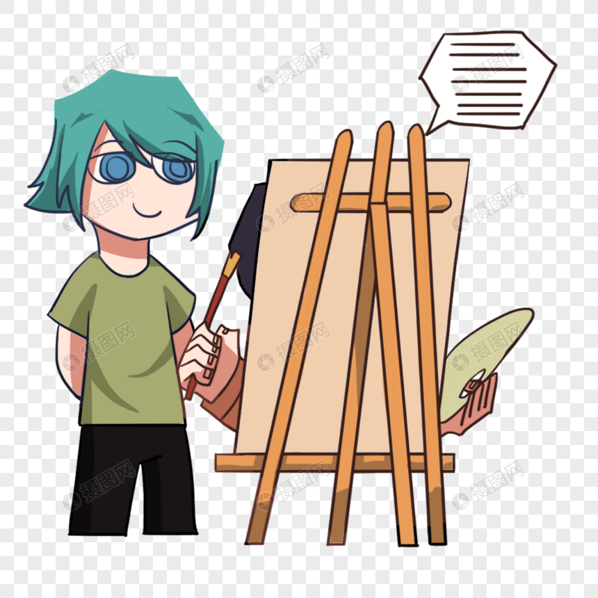 绘画元素素材下载-正版素材401526180-摄图网