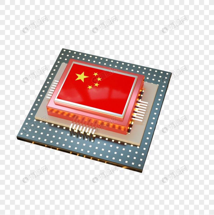 中国科技芯片元素素材下载-正版素材401547259-摄图网
