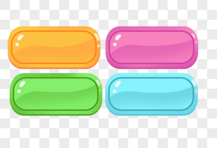 卡通按钮点击按钮元素素材下载-正版素材401151017-摄图网