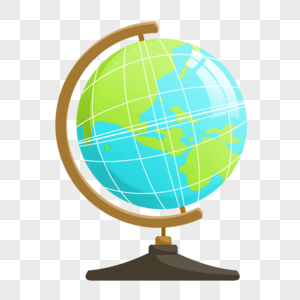 地球仪元素_免抠素材_PNG图片下载-摄图网