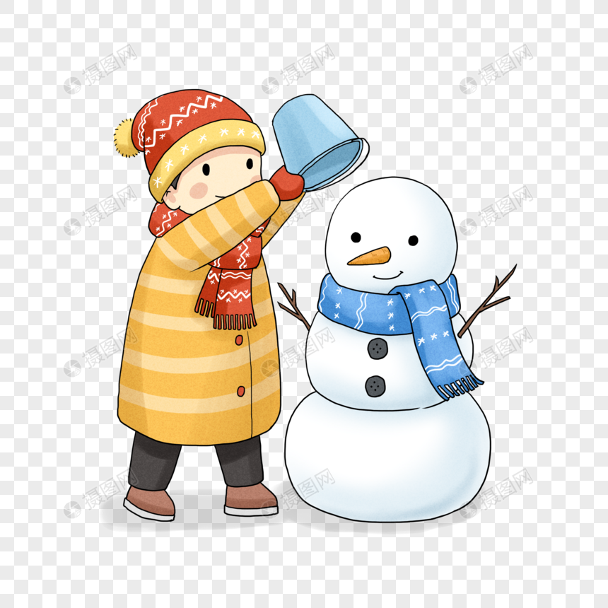 堆雪人元素素材下载 正版素材401634464 摄图网
