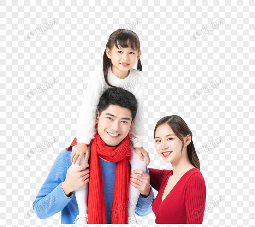 欢乐家庭温馨和睦形象元素素材下载-正版素材401646175-摄图网