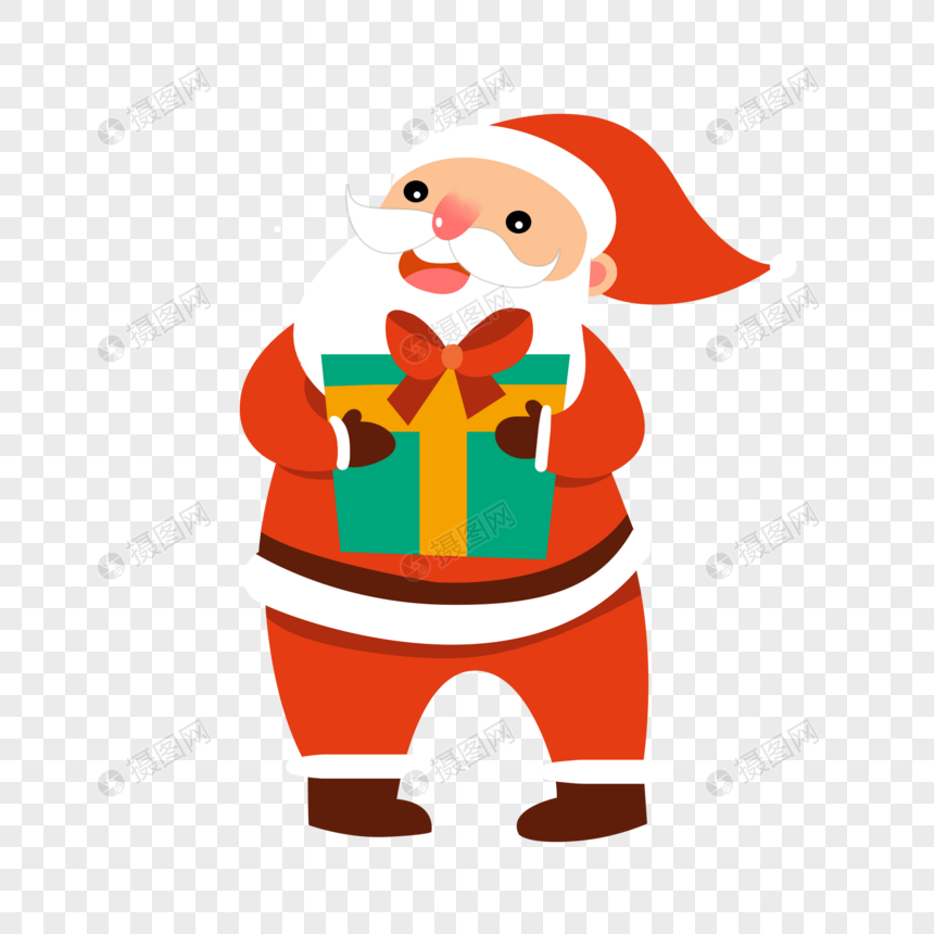 圣诞老人卡通形象元素素材下载-正版素材401646966-摄图网