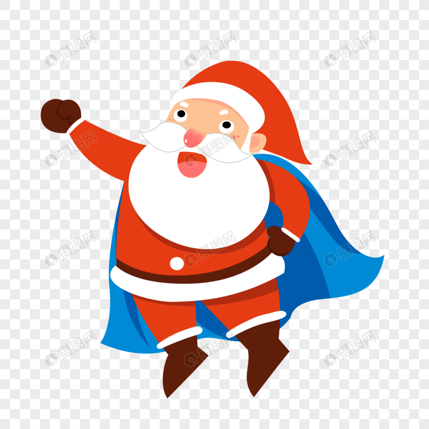 圣诞老人卡通形象元素素材下载-正版素材401646988-摄图网