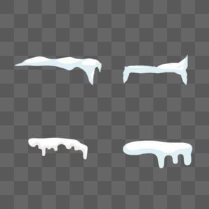 冰雪奇缘元素_免抠素材_PNG图片下载-摄图网