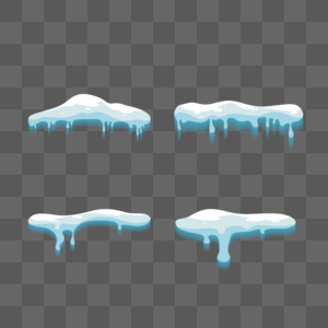 冰雪元素_免抠素材_PNG图片下载-摄图网