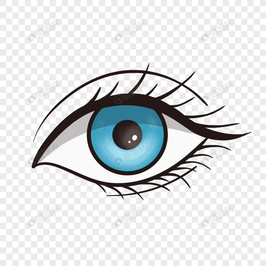 手绘眼睛元素素材下载-正版素材401673829-摄图网