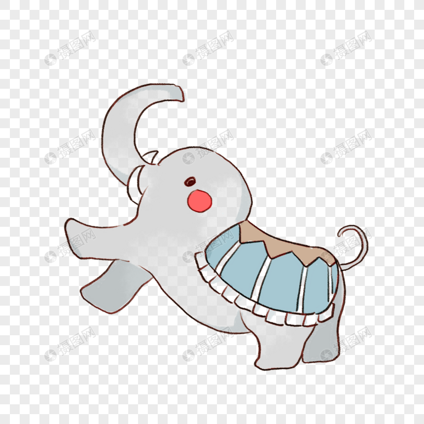 大象简笔画元素素材下载-正版素材401697258-摄图网