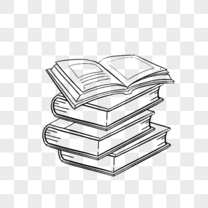 书籍简笔画图片_书籍简笔画素材图片大全_摄图网699pic.com