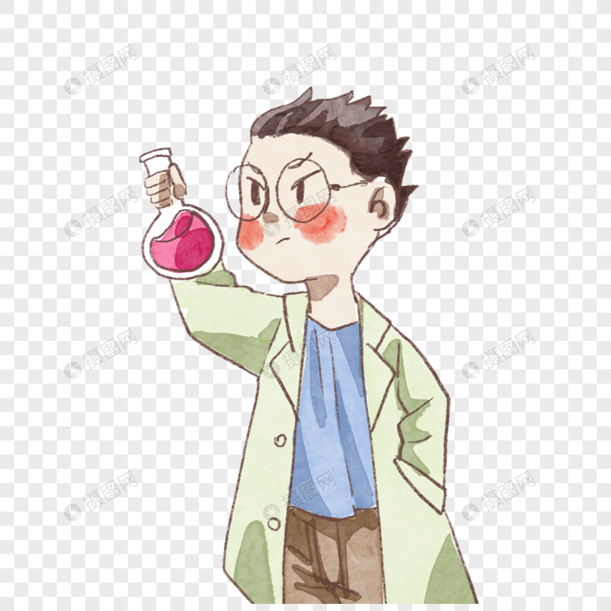 科研人员元素素材下载-正版素材401726872-摄图网