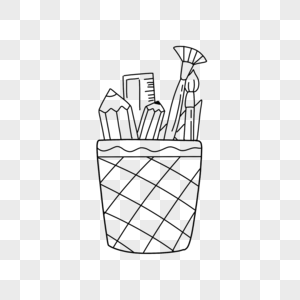 文具简笔画图片_文具简笔画素材_文具简笔画高清图片_摄图网图片下载