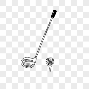 高尔夫球元素_免抠素材_PNG图片下载-摄图网