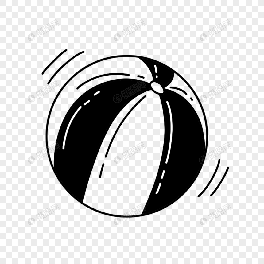 皮球简笔画元素素材下载-正版素材401755338-摄图网