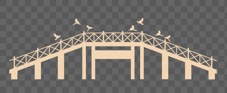 桥卡通图片_桥卡通素材_桥卡通高清图片_摄图网图片下载