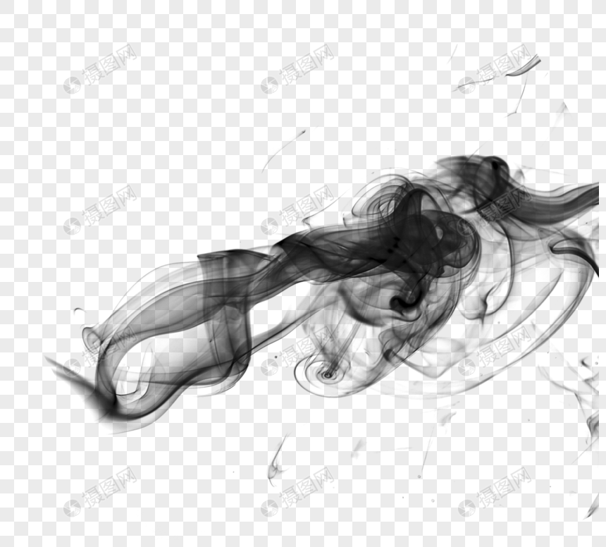 黑烟元素元素素材下载-正版素材401810502-摄图网