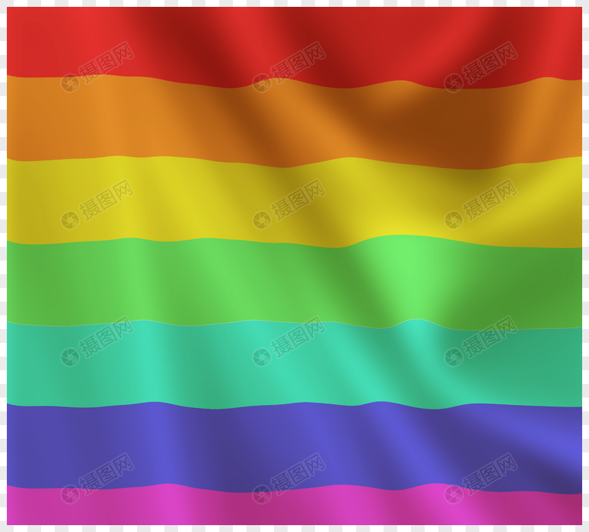 彩虹旗质感元素素材下载-正版素材401830656-摄图网