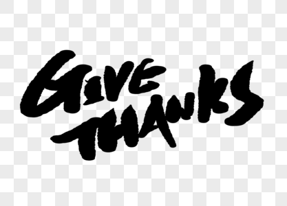 Thanks元素_免抠素材_PNG图片下载-摄图网