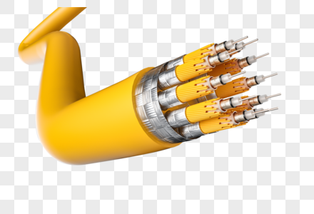 光纤元素_免抠素材_PNG图片下载-摄图网