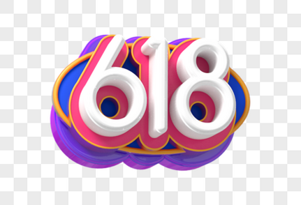 c4d科幻618电商元素素材下载-正版素材402166970-摄图网