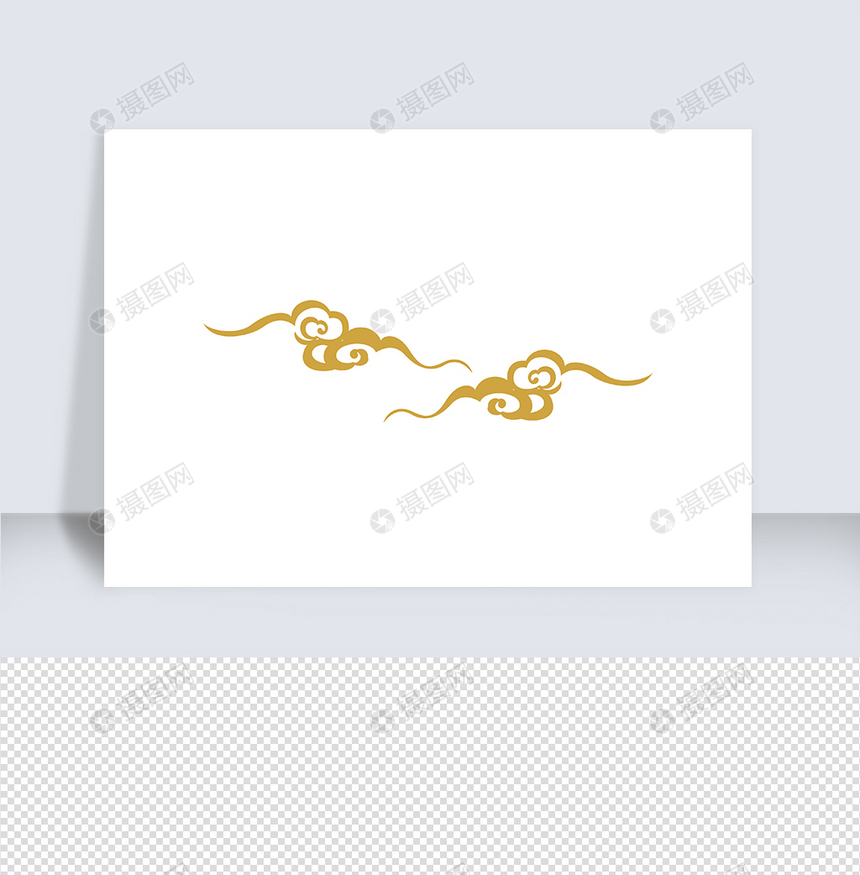 矢量传统中国风云朵古云元素元素素材下载-正版素材401964908-摄图网