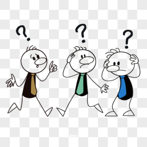 思考简笔画图片_思考简笔画素材图片大全_摄图网