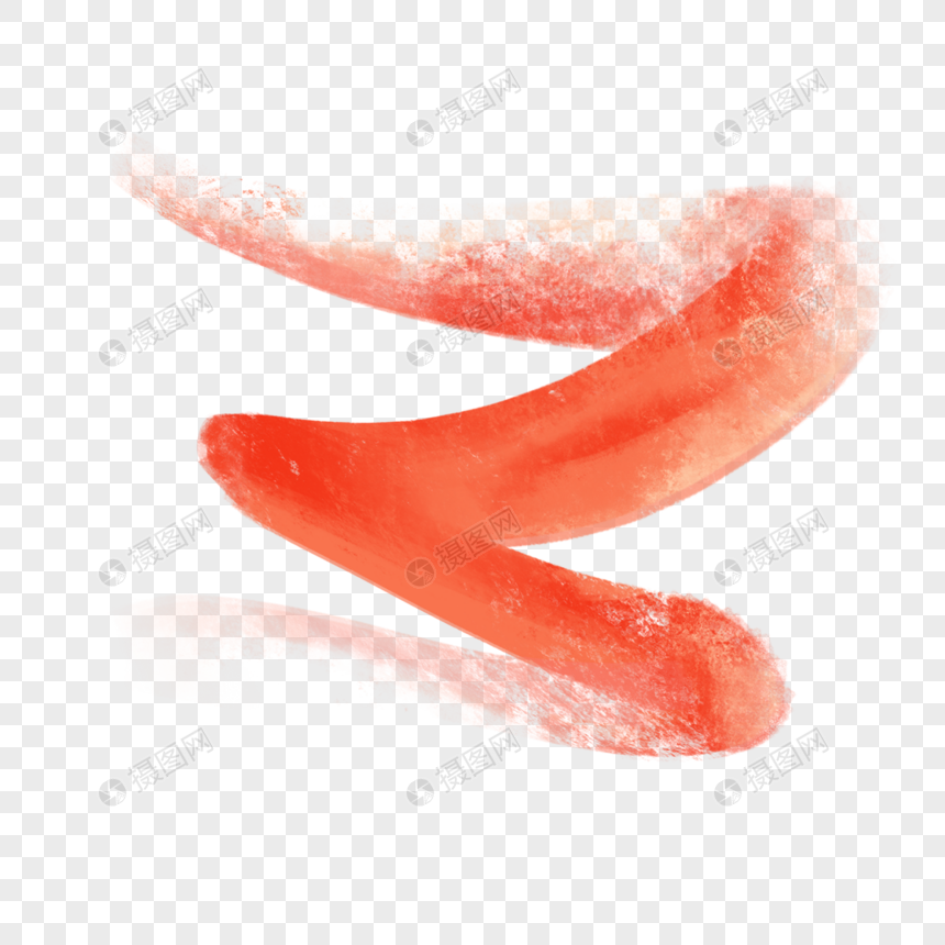 彩色画笔笔画元素素材下载-正版素材402057733-摄图网