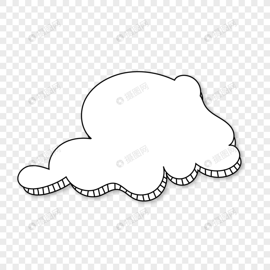 卡通云元素素材下载-正版素材402089033-摄图网