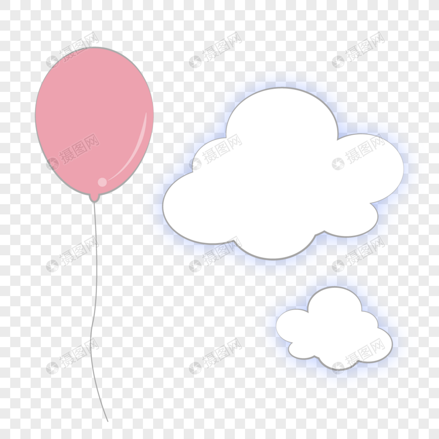 卡通云元素素材下载-正版素材402113941-摄图网