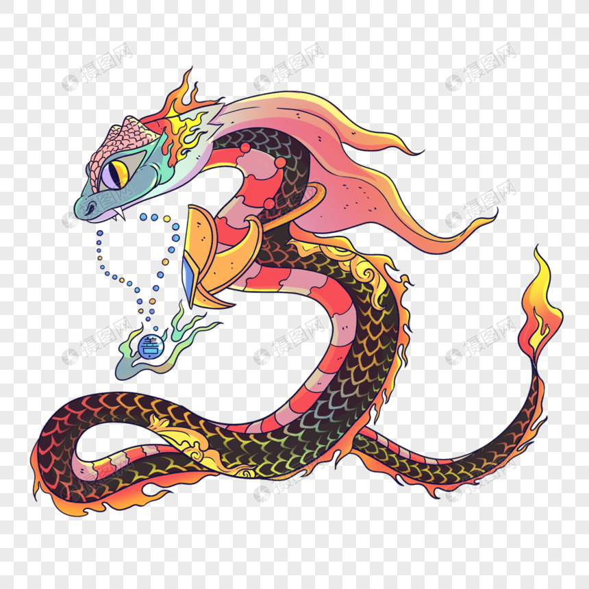 巴蛇元素素材下载-正版素材402165187-摄图网