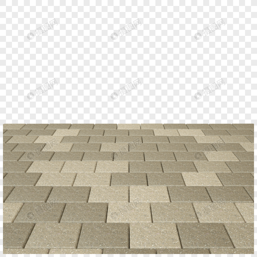 3D立体C4D地板地面道路元素素材下载-正版素材402190924-摄图网