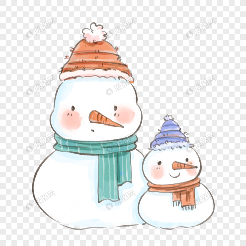 雪人元素素材下载-正版素材402405031-摄图网