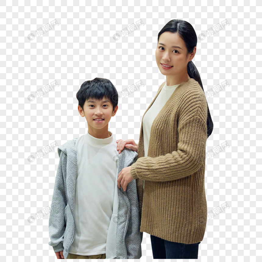 周末妈妈带小男孩参观博物馆元素素材下载-正版素材402441686-摄图网