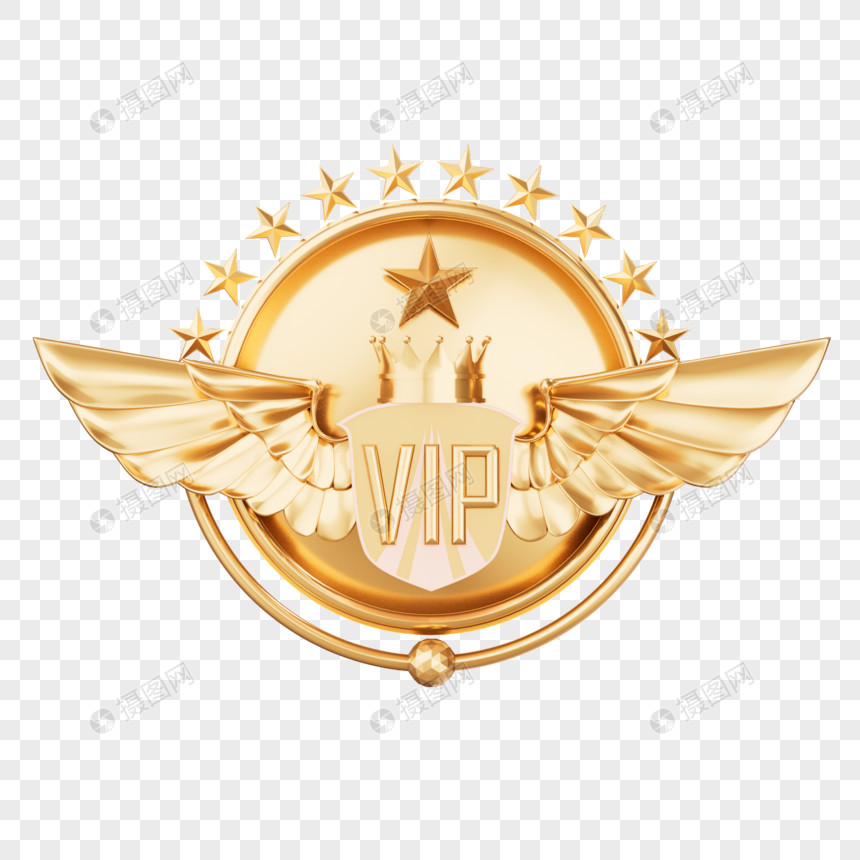 3D立体C4D电商金融购物VIP购物网络元素素材下载-正版素材402525123-摄图网