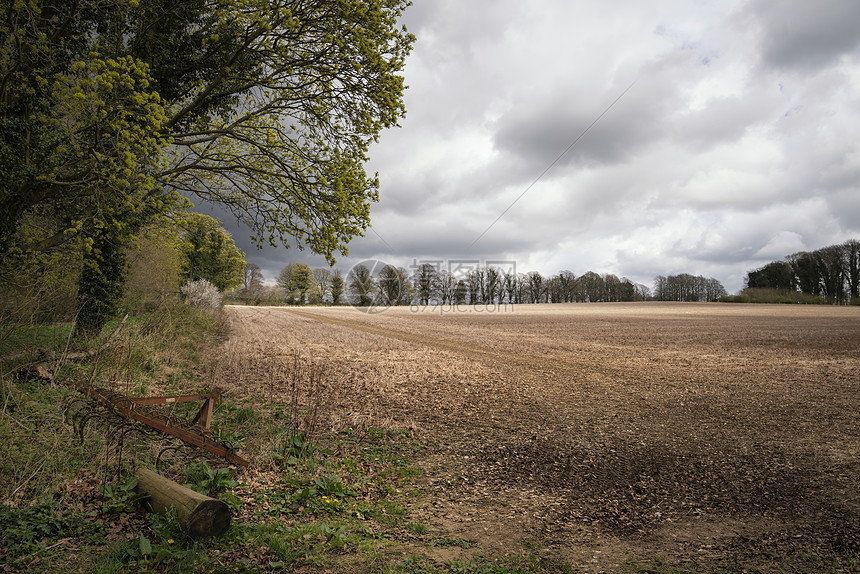 清晨美丽的农业英语乡村景观高清图片下载-正版图片300094650-摄图网