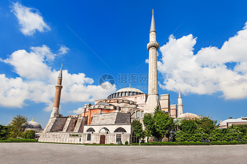 索菲亚土耳其伊斯坦布尔索菲亚拜占庭文化的最伟大的纪念碑高清图片下载-正版图片300652859-摄图网