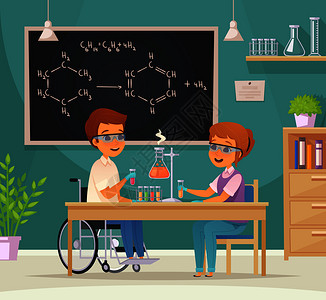 实验室卡通图片_实验室卡通素材_实验室卡通高清图片_摄图网图片下载