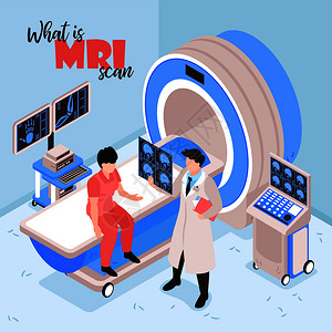 Mri插画_Mri卡通_Mri插图_手绘_板绘_摄图网