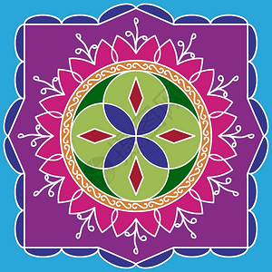 Rangoli设计图片素材-正版创意图片301996674-摄图网