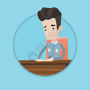 作家卡通图片_作家卡通素材_作家卡通高清图片_摄图网图片下载