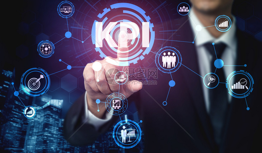 kpi商业概念主要绩指标现代图形界面显示职务目标评价的符号和营销kpi管理的分析数字高清图片下载-正版图片302571287-摄图网