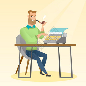 作家卡通图片_作家卡通素材_作家卡通高清图片_摄图网图片下载