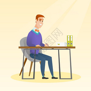 作家卡通图片_作家卡通素材_作家卡通高清图片_摄图网图片下载