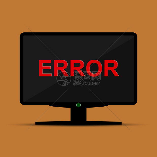 输入错误插画图片下载-正版图片303446318-摄图网