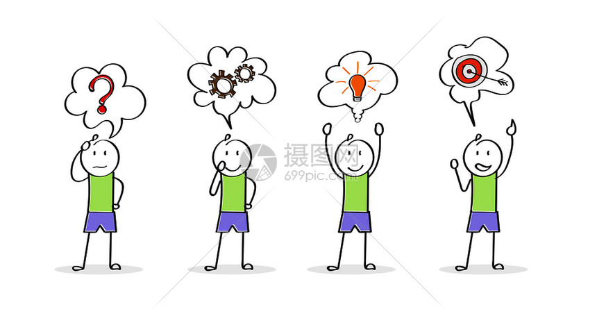 业务实施启动解决问题卡通人物平板设计等阶段插画图片下载-正版图片303538025-摄图网