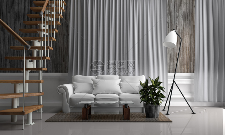 3D扫描式室内3D高清图片下载-正版图片303558039-摄图网