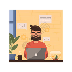 Python插画_Python卡通_Python插图_手绘_板绘_摄图网